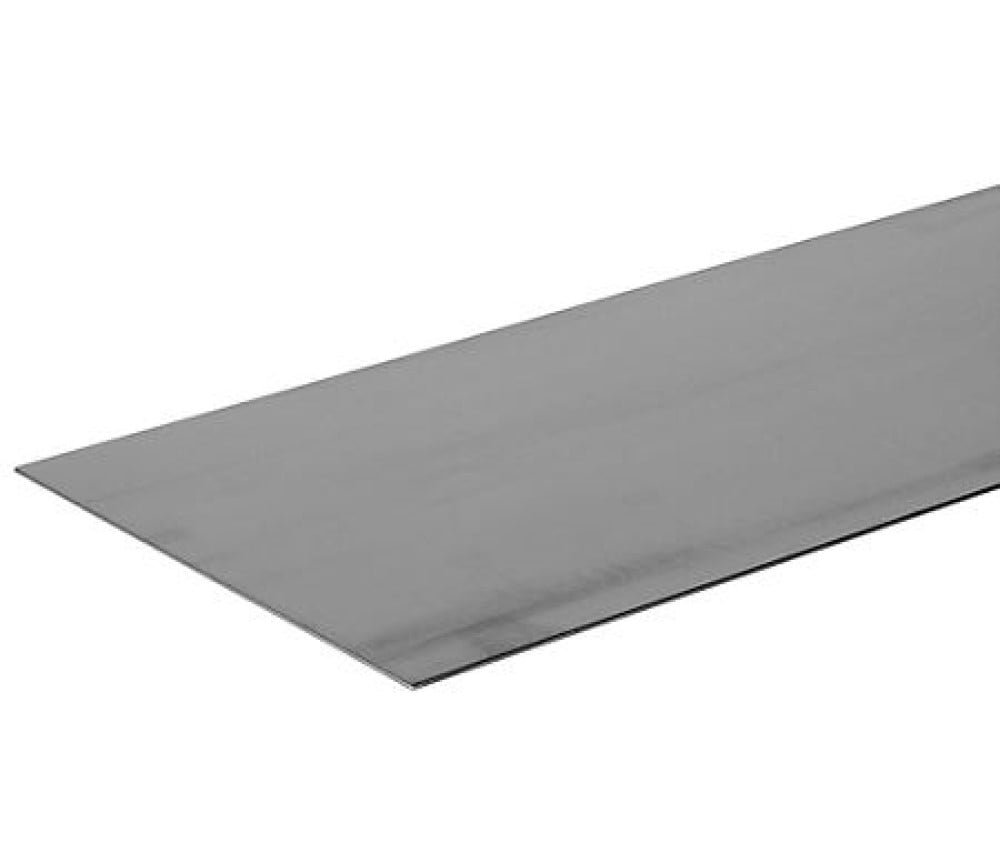 SteelWorks 11773 Silver Weldable Solid Plain Steel Sheet #22, 8" x 24 ...