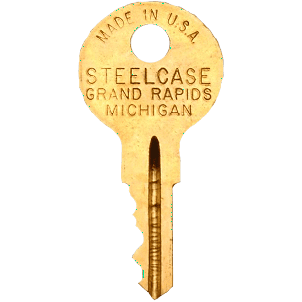 Steelcase FR620 Replacement Office Furniture Key - Walmart Business ...