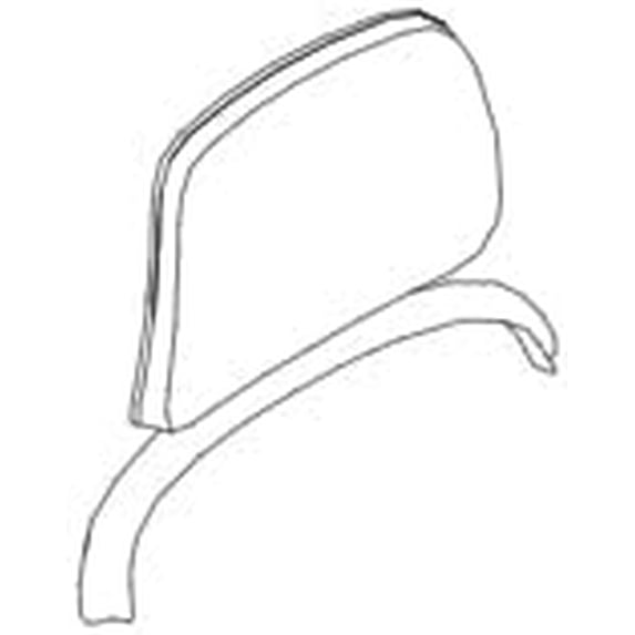Steelcase Series 1 Headrest ONLY, Graphite Frame with 3D Microknit ...