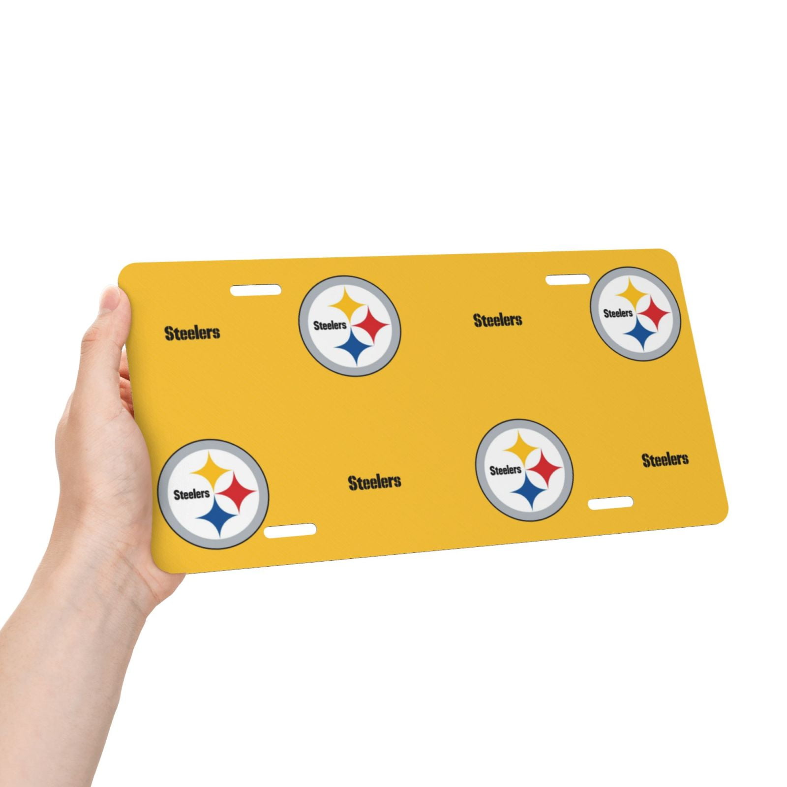 Steelers 2‌025 American Football Team Custom License Plate 6x12in ...