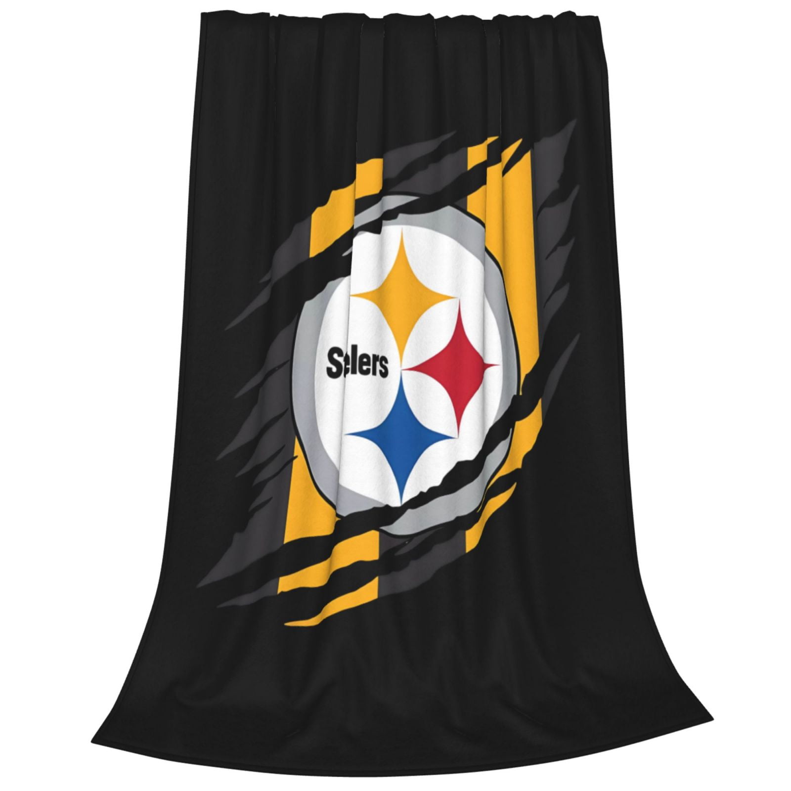 Steelers Football Blanket Flannel Men Women Ultra-Soft Couch Living ...