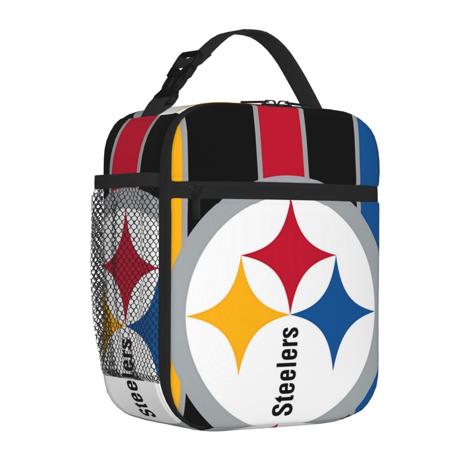 Steelers Football Team Campus Portable Insulated Lunch Box, Unisex ...