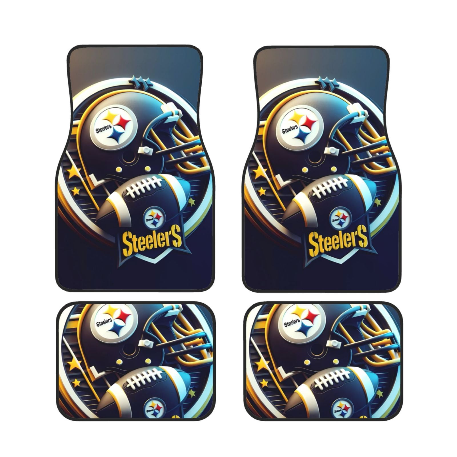 Steelers Football Team Custom Car Floor Mats Set of 4 - Car Liners ...