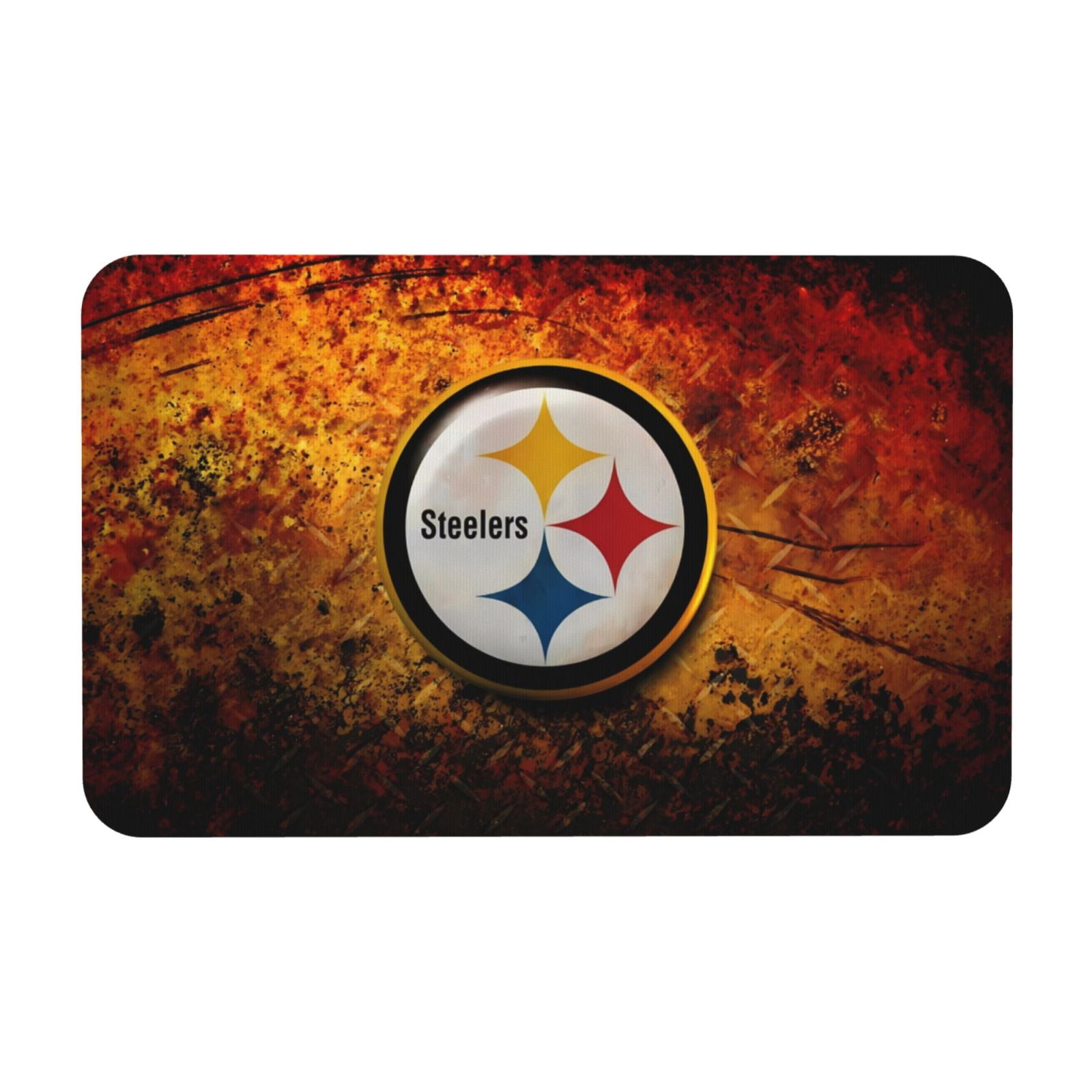 Steelers Football Team Custom Diatom Mud Bathroom Floor Mat Luxury ...