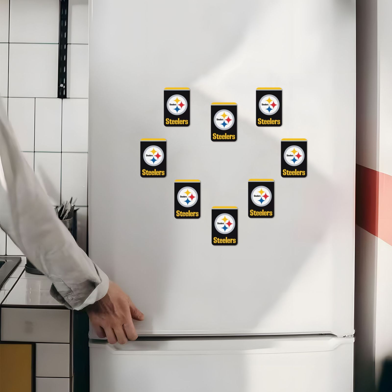 Steelers Football Team Customized Single-Sided Acrylic Refrigerator ...