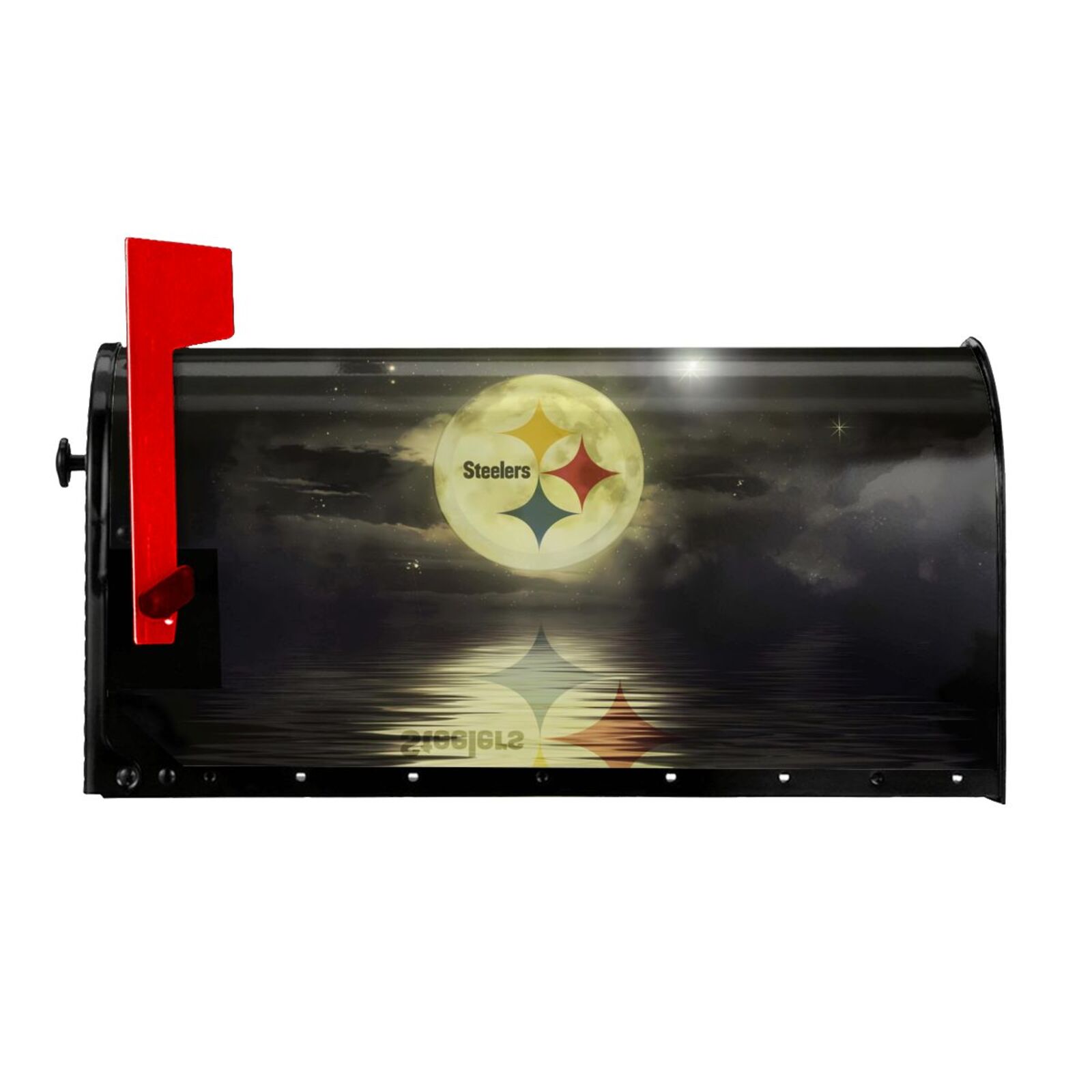Steelers Football Team Pattern Magnetic Mailbox Cover, Waterproof and ...