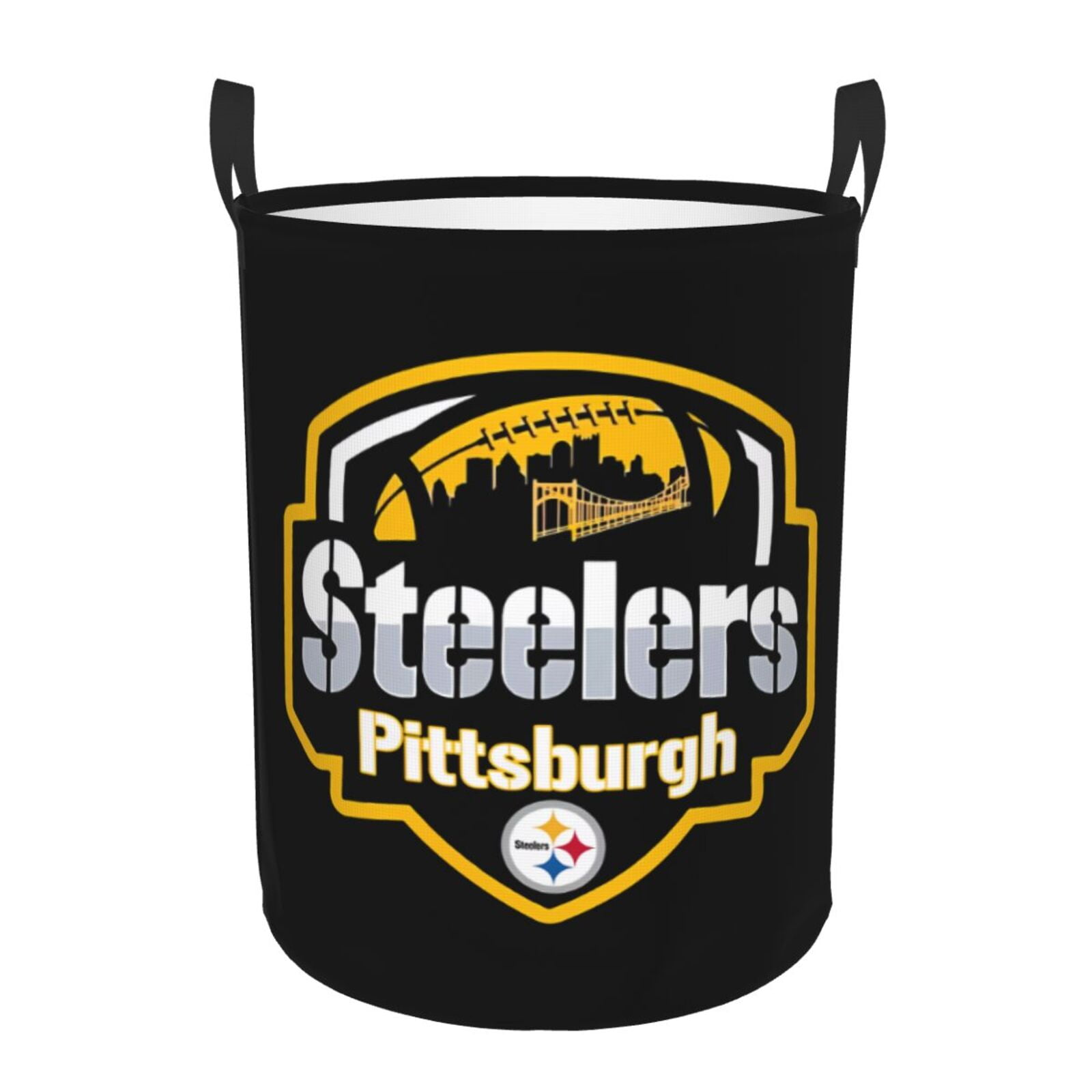 Steelers Football Team Theme Kids1 Dirty Clothes Laundry Basket, Boys ...