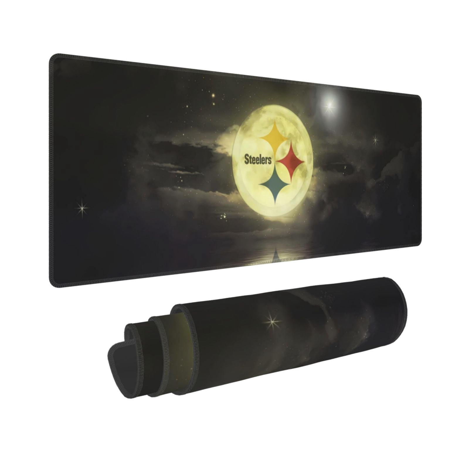Steelers Football Team Theme Logo Mouse Pad, Extra Large Rubber ...