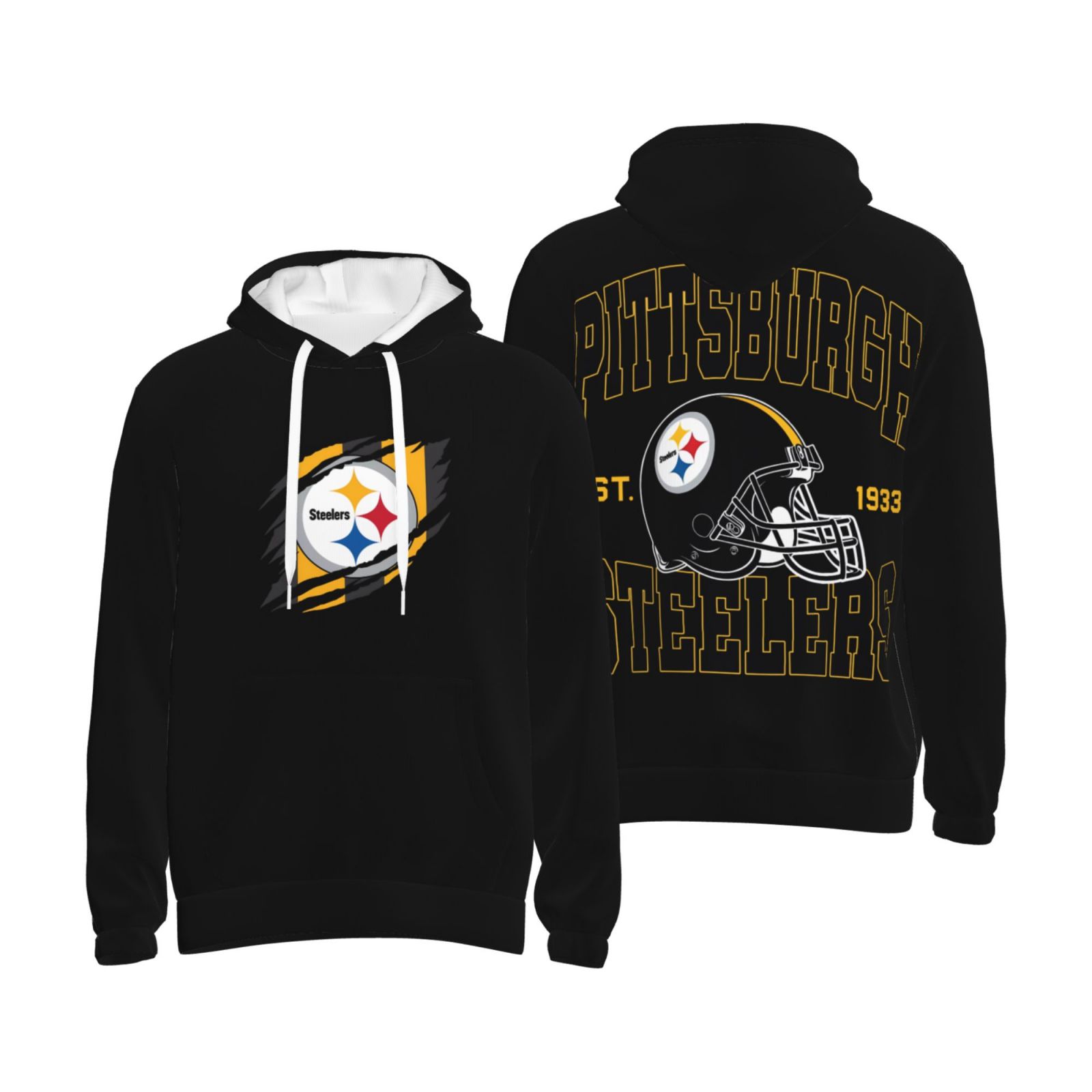 Steelers Football Team Unisex Simple design Adult Sweatshirt,Autumn And ...