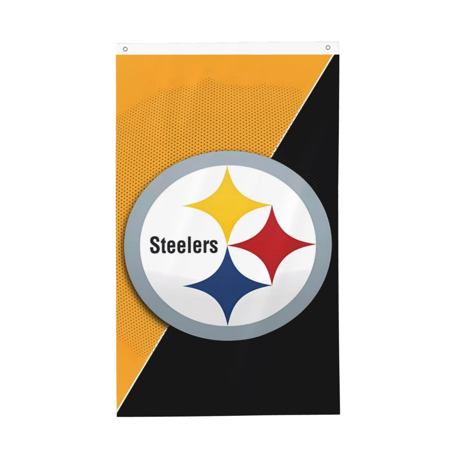 Steelers Football team double-sided flag 3x5FT, garden hanging flag ...