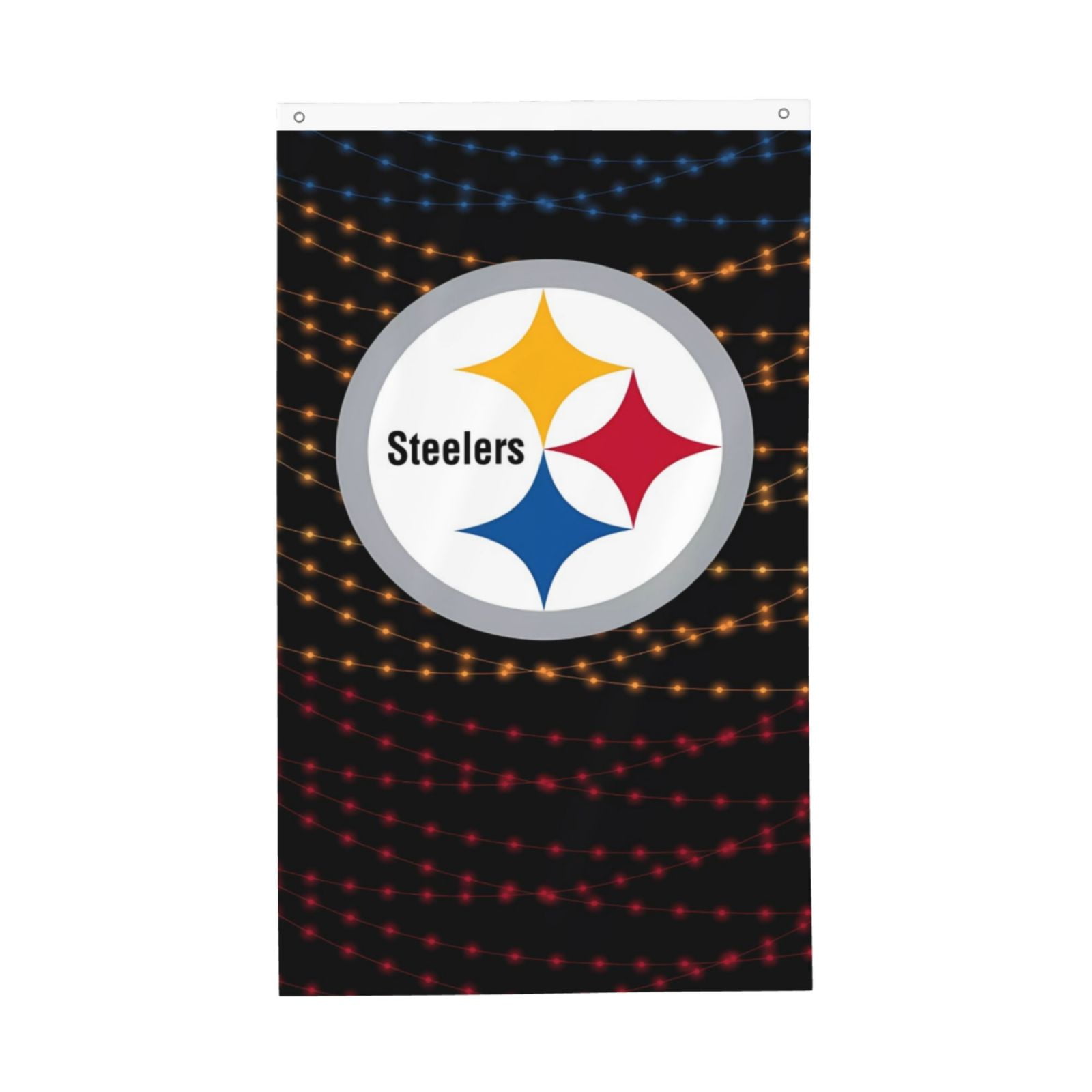 Steelers Football team double-sided flag 3x5FT, garden hanging flag ...