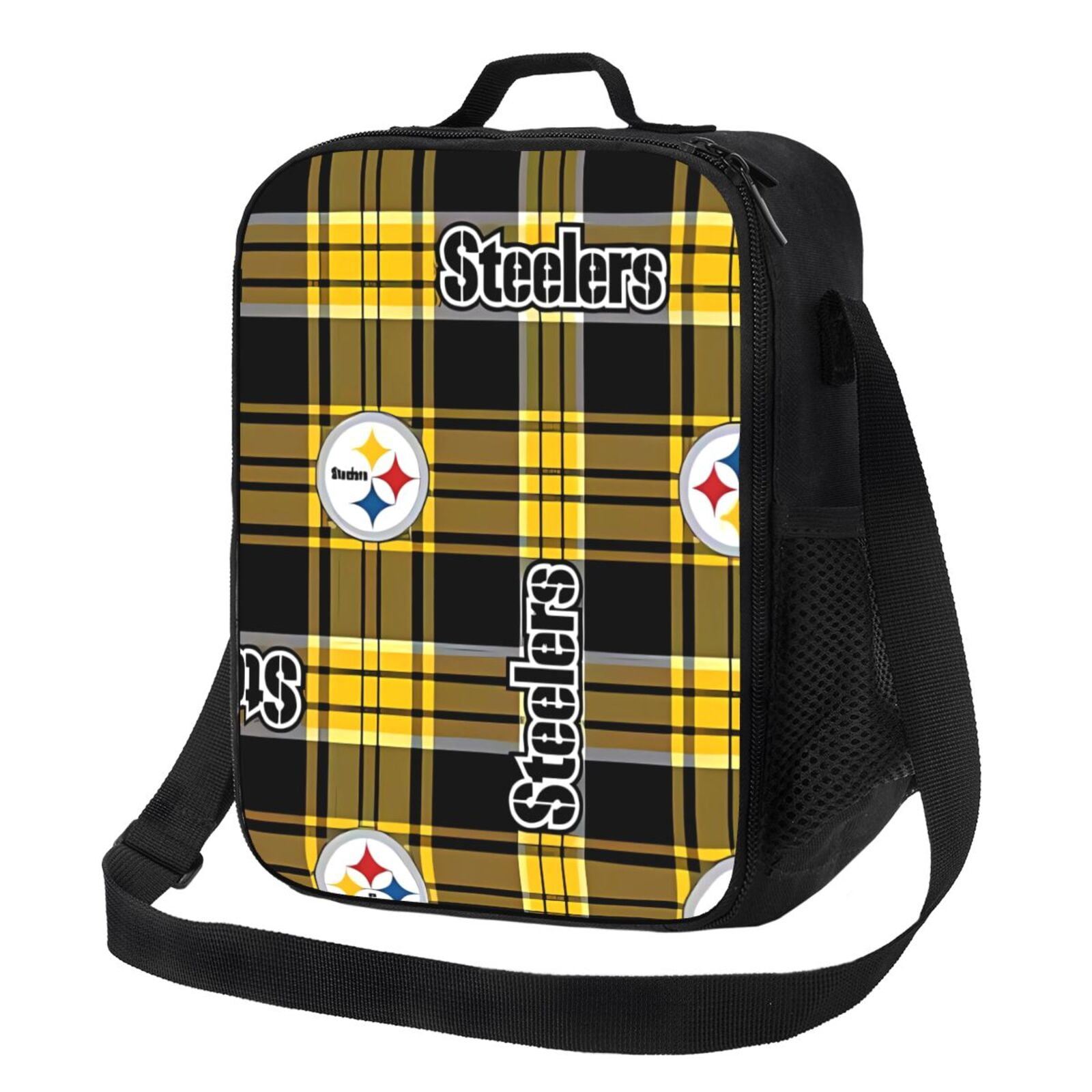 Steelers Insulated Lunch Bag one shoulder portable Reusable ento bag ...