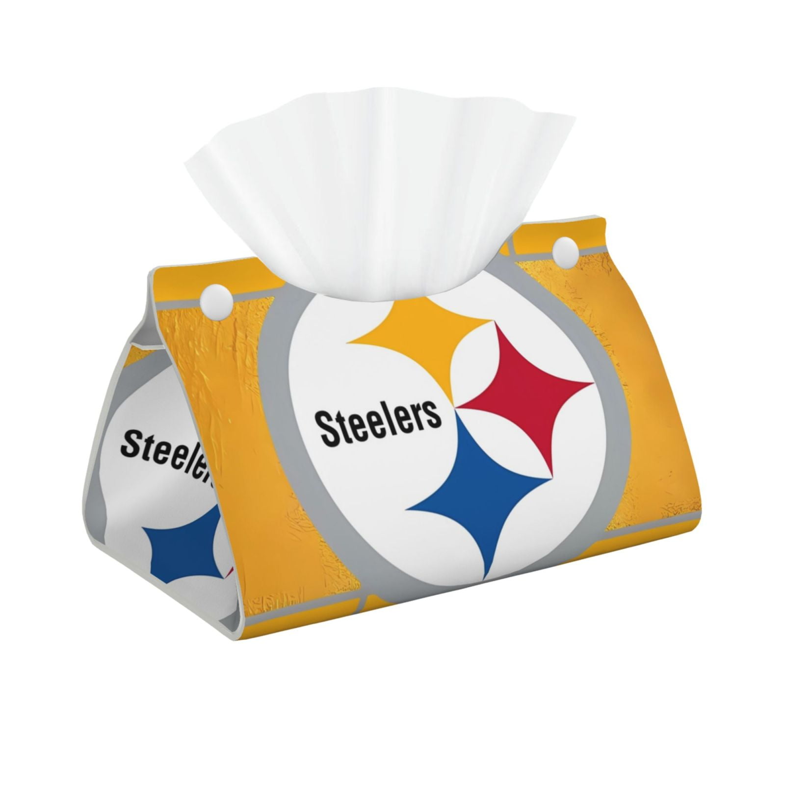 Steelers Large Tissue Box Cover Rectangular Plus Size Tissue Box Holder ...
