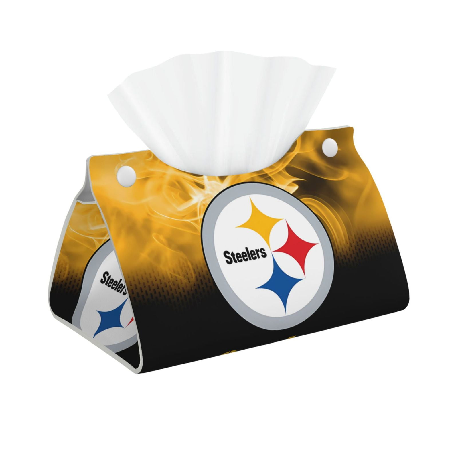 Steelers Large Tissue Box Cover Rectangular Plus Size Tissue Box Holder ...
