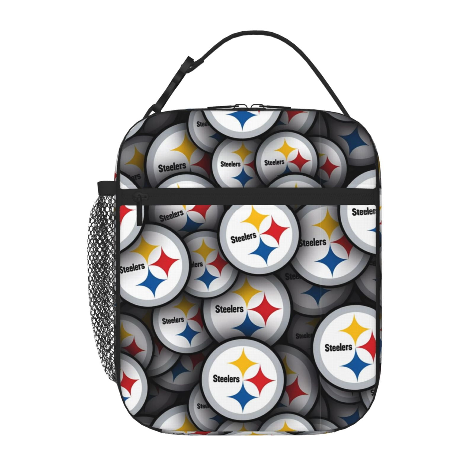 Steelers Lunch Box Insulated Bag for Women Men Lunchbox Reusable Cooler ...