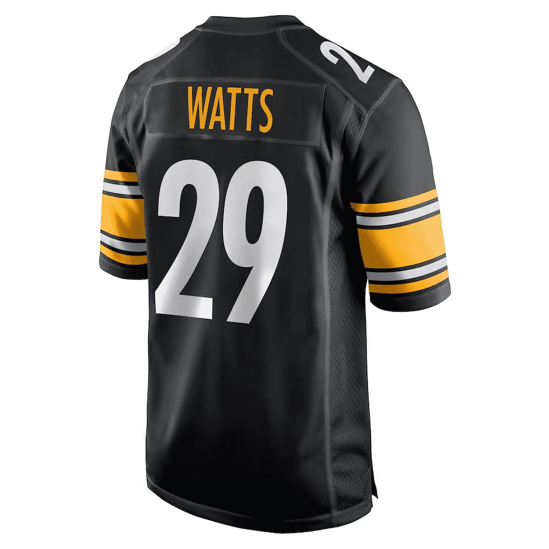 Steelers Men's Home Limited Ryan Watts#29 Fans short sleeve Game Jersey ...