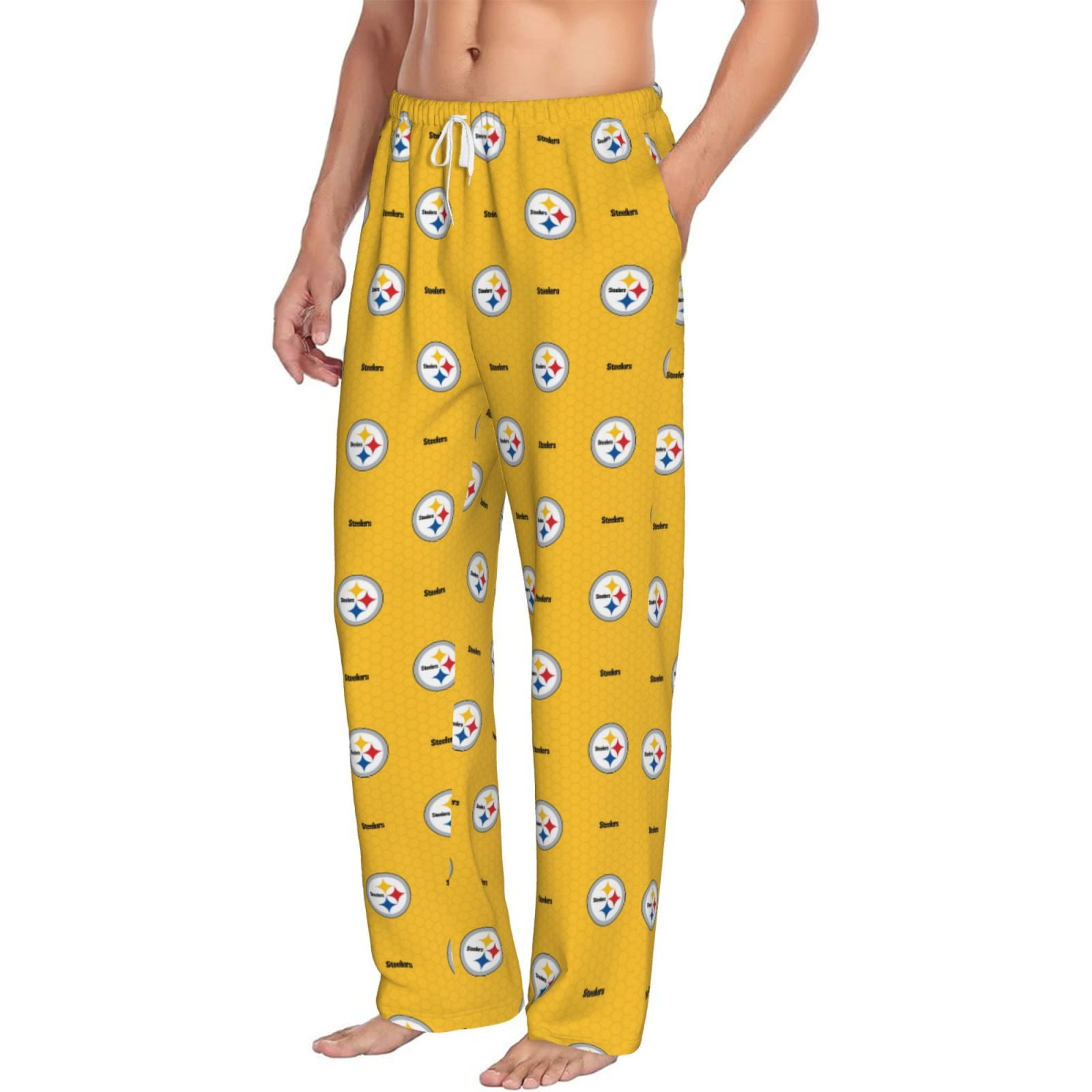 Steelers Pajama Pants With Football Logo for Men Gifts Pajamas Mens ...