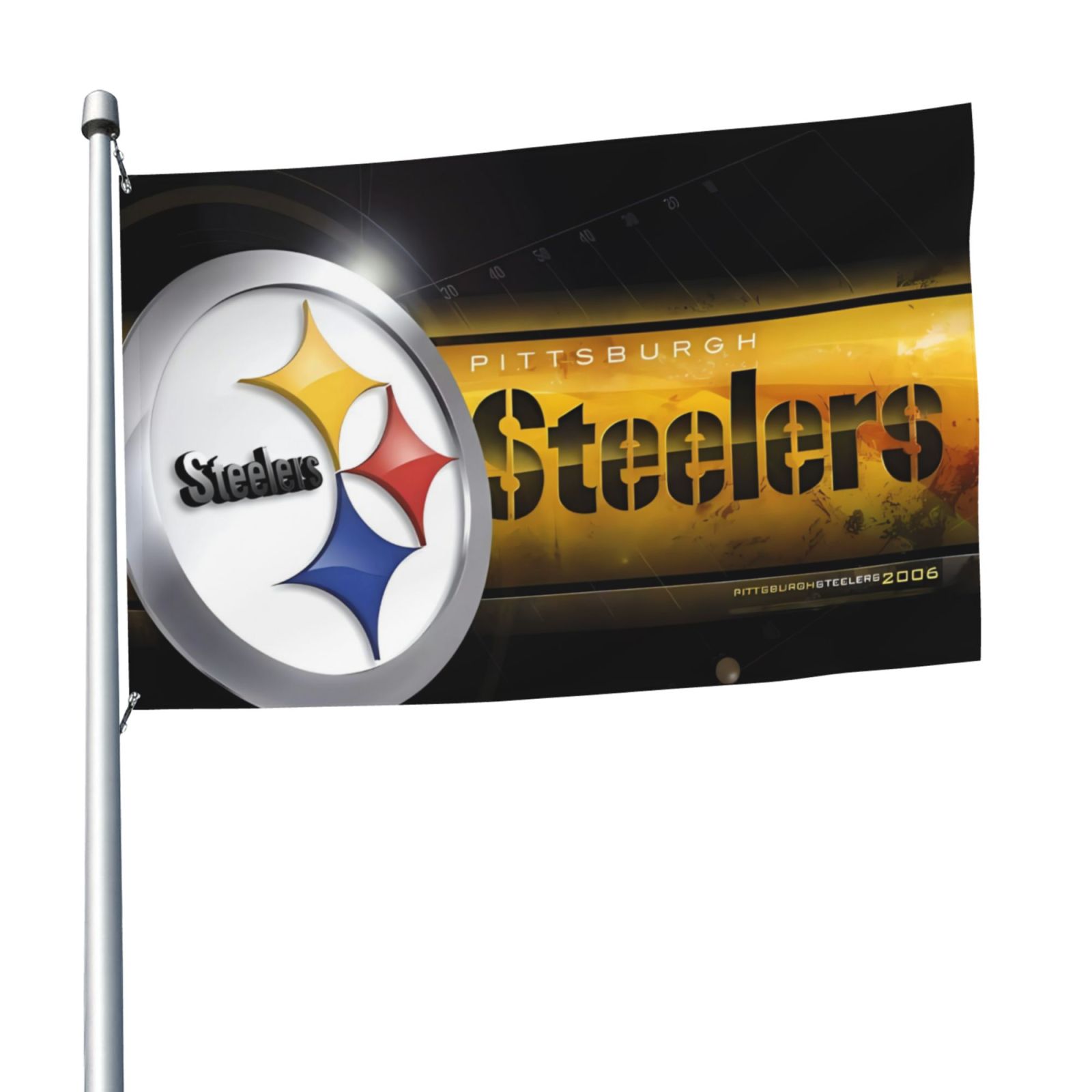 Steelers Professional Football Team Flag 5x8ft Garden Flag Soccer Flag ...