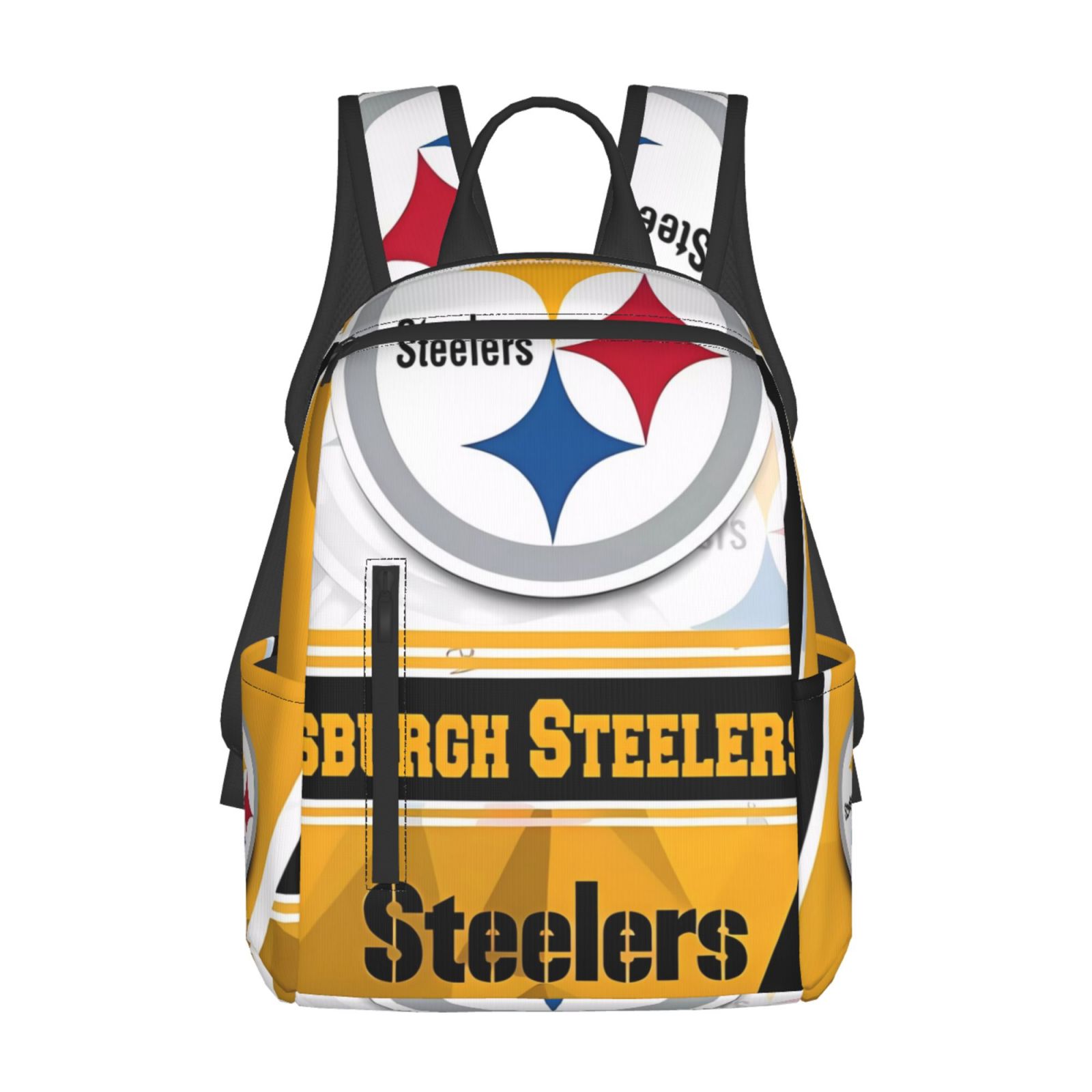 Steelers Simple And Lightweight Casual Adjustable Student Backpack ...