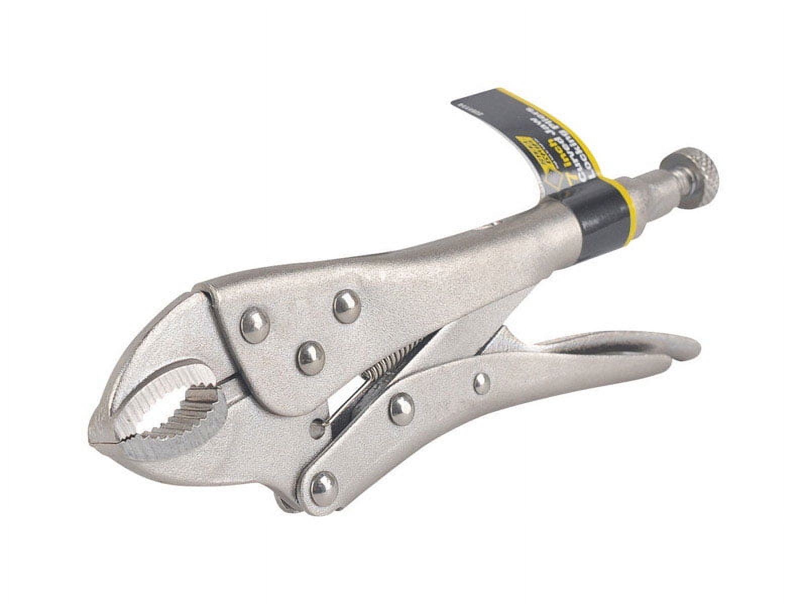 Steel Grip 2251114 7 in. Curved Jaw Locking Plier - Walmart.com