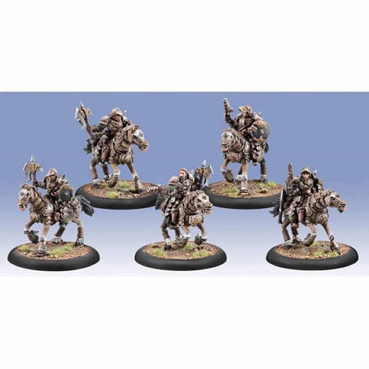 Steelhead Heavy Cavalry Unit Mercenary Warmachine Miniature Game ...