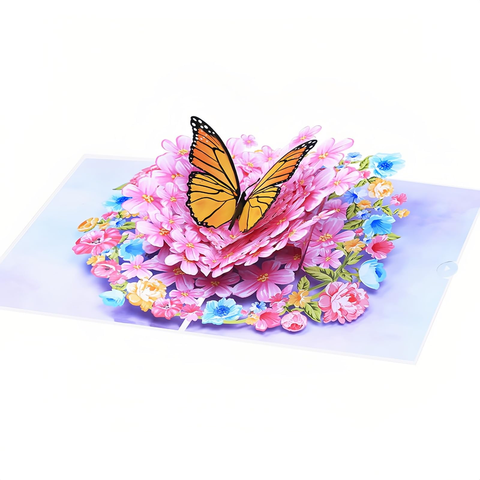 Steelhill 3D Pop Up Cards,Flower Greeting Cards for Women,Valentines ...