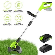 HART 40V Straight Shaft 15" String Trimmer Kit with 4.0Ah Lithium-Ion ...