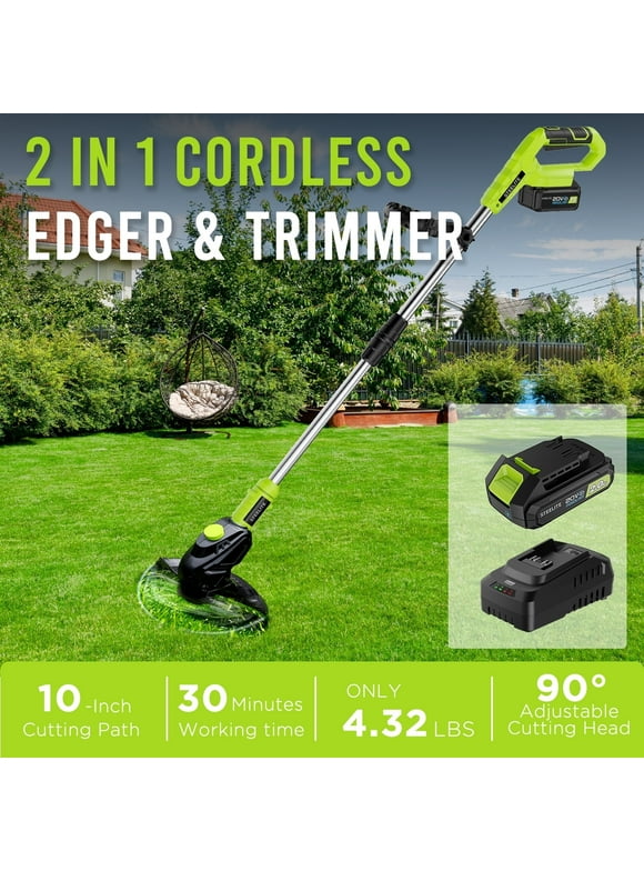 Cordless Electric String Trimmers in Trimmers and Edgers - Walmart.com