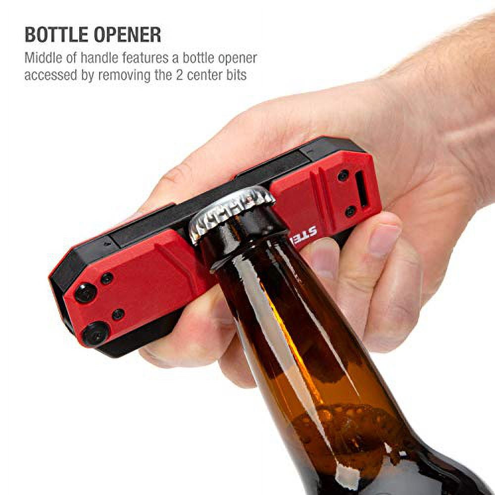 Steelman 10-In-1 Multi-Tip Folding Magnetic Pocket Screwdriver with ...