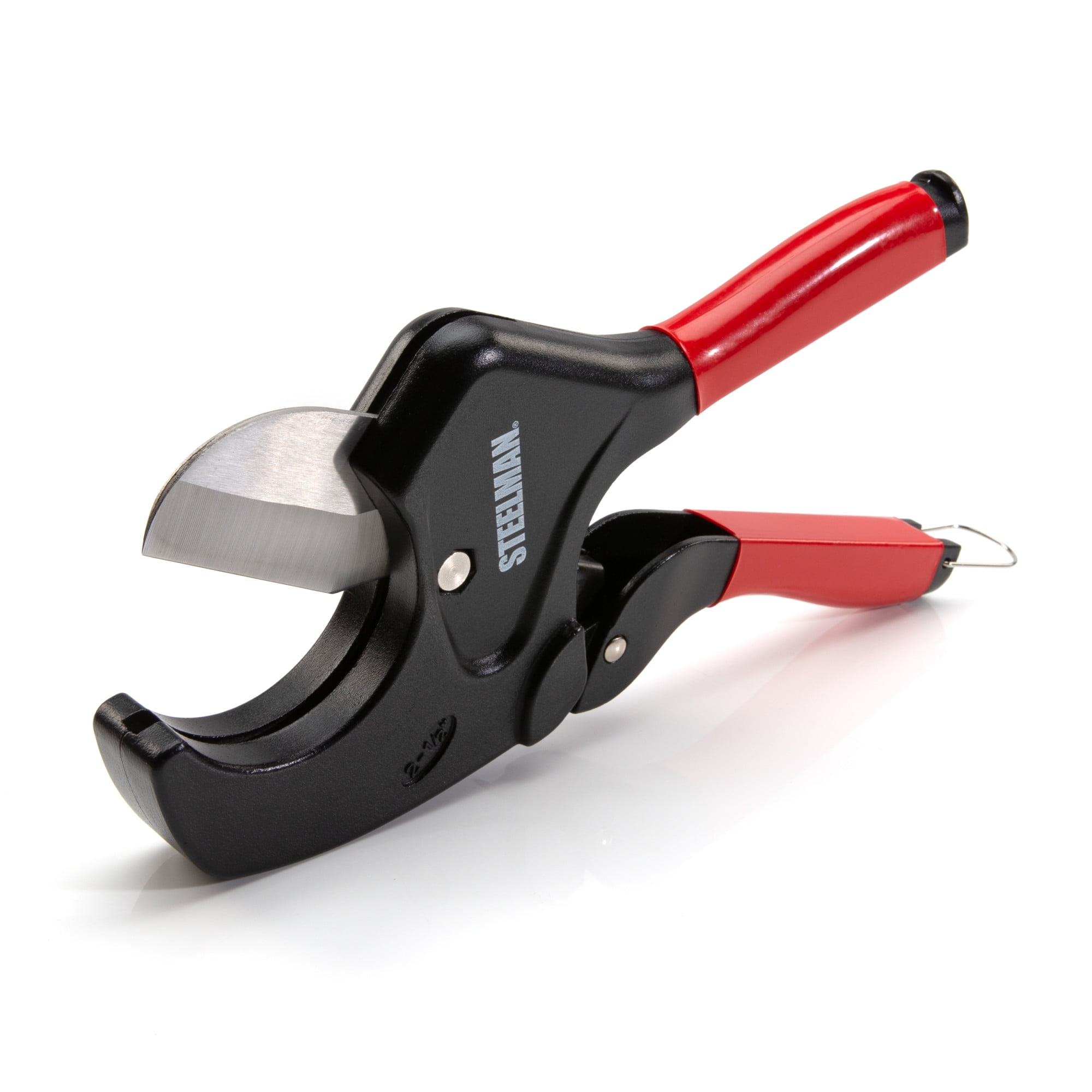 Steelman 2-1/2-Inch Jaw Ratcheting PVC and Plastic Pipe Cutters, 42565 ...