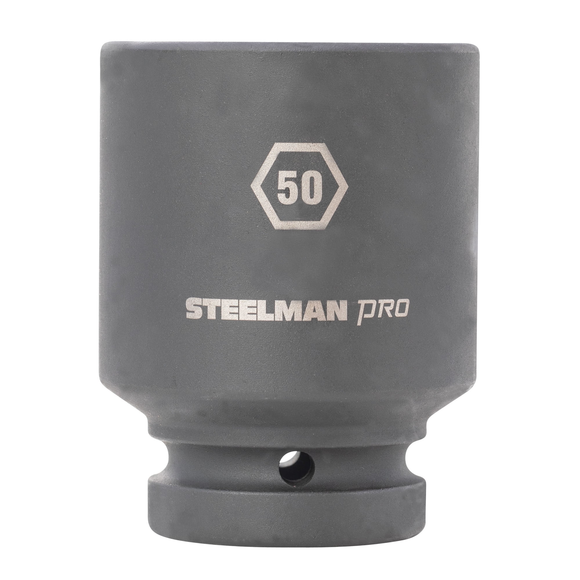 Steelman Pro 1-Inch Drive x 50mm 6-Point Deep Impact Metric Single ...