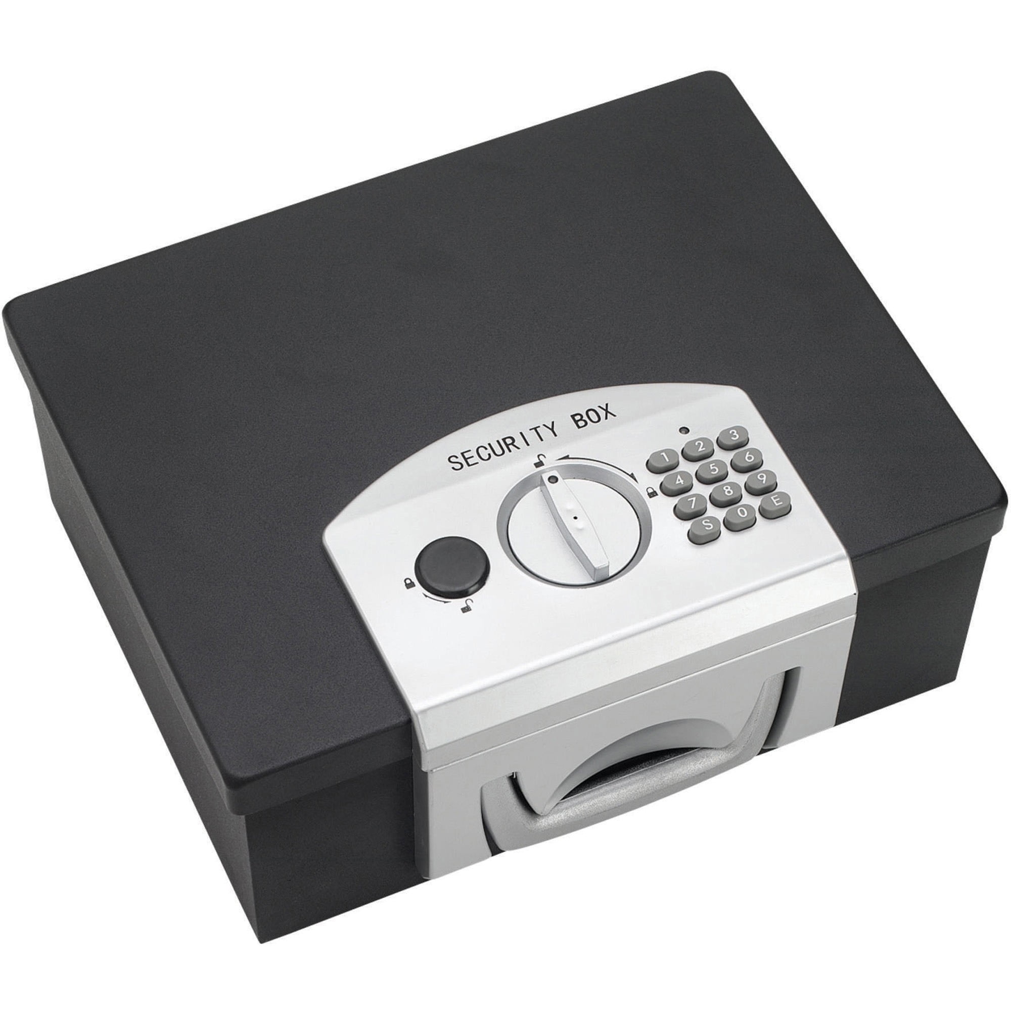 Steelmaster, MMF22104, Electronic Security Cash Box, 1 Each, Black ...