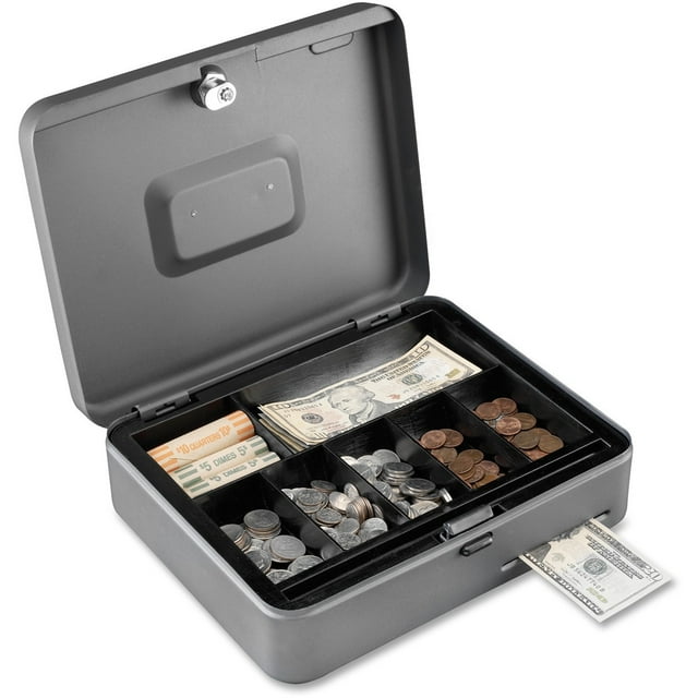 Steelmaster, MMF2216119G2, Cash Slot Security Boxes, Gray - Walmart.com