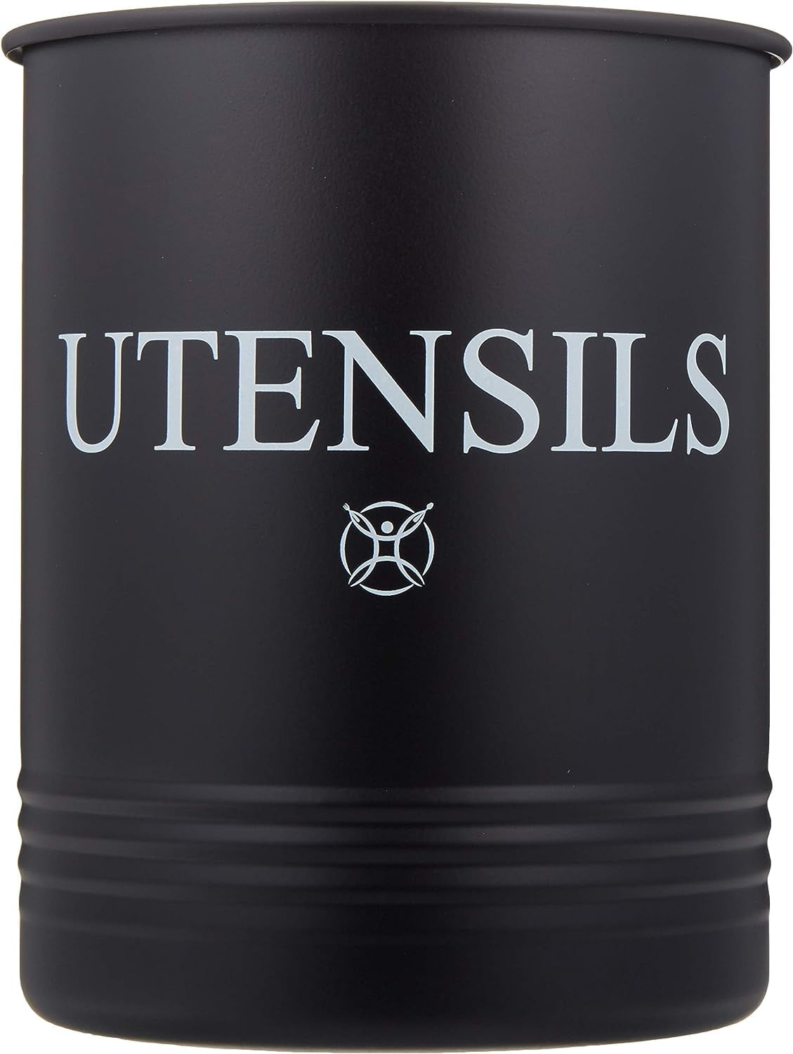 Steelware Central Large Cooking Cookware Utensil Holder, Matte Black ...