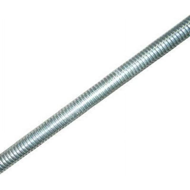 Steelworks 11008 Coarse Threaded Rod 1/4"-20 x 24", Zinc Plated, Pack ...
