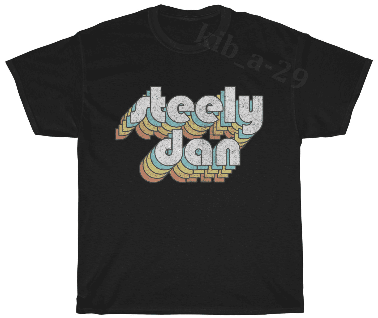 Steely Dan 80s Typography Retro Music Fan Vintage T-Shirt - Walmart.com