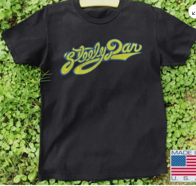 Steely Dan Logo Band Black funny for men women - Walmart.com