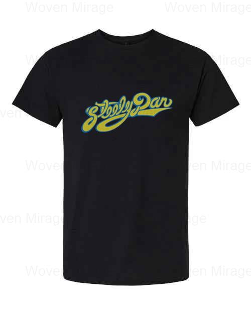 Steely Dan Logo Graphic Rock Band T-Shirt for Classic Vinyl Fansunisex ...