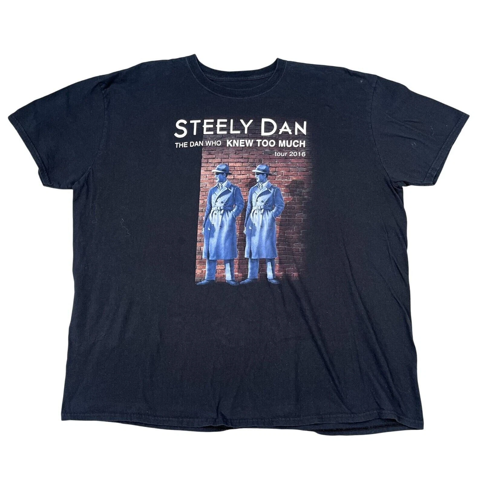 Steely Dan The Dan That Knew Too Much Concert Tour T-shirt - Walmart.com