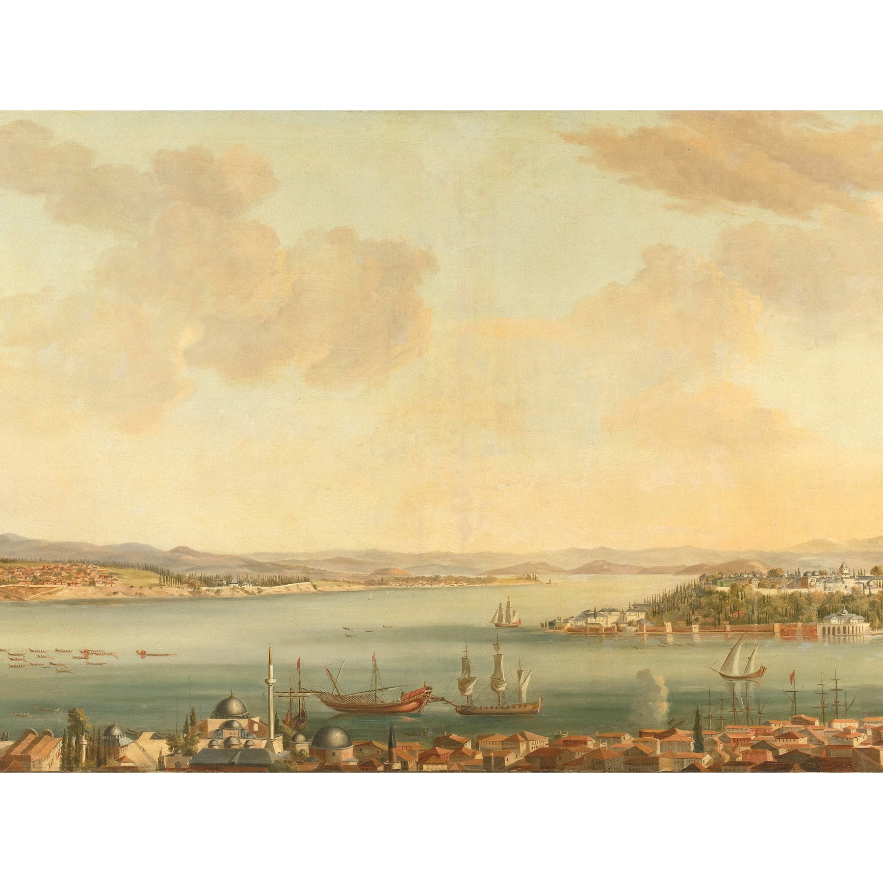 Steen View Of Constantinople Istanbul And Seraglio Extra Large XL Wall ...