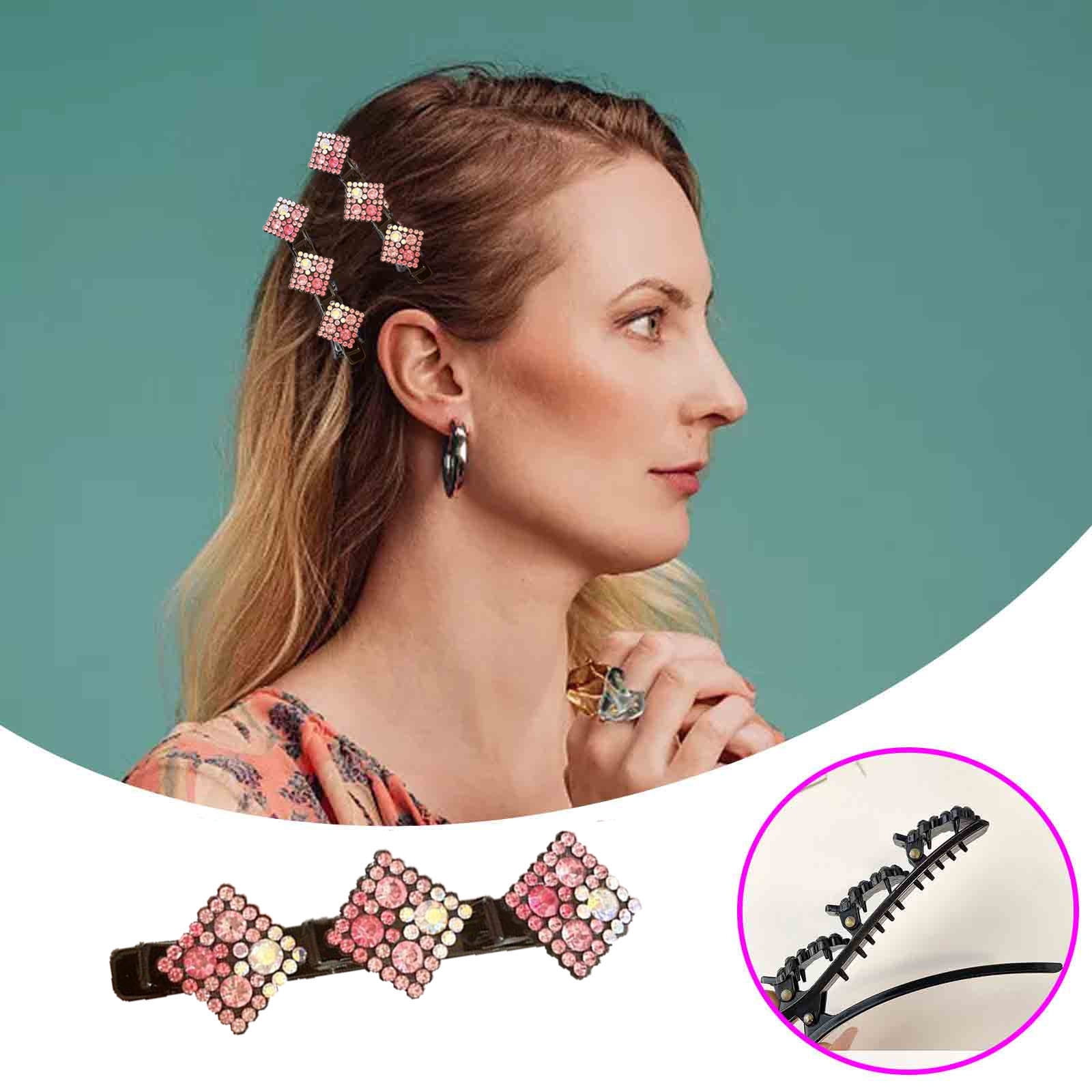 Steep Discounts,Rhinestone Hairpin for Women,Summer Side Clip,Stylish ...