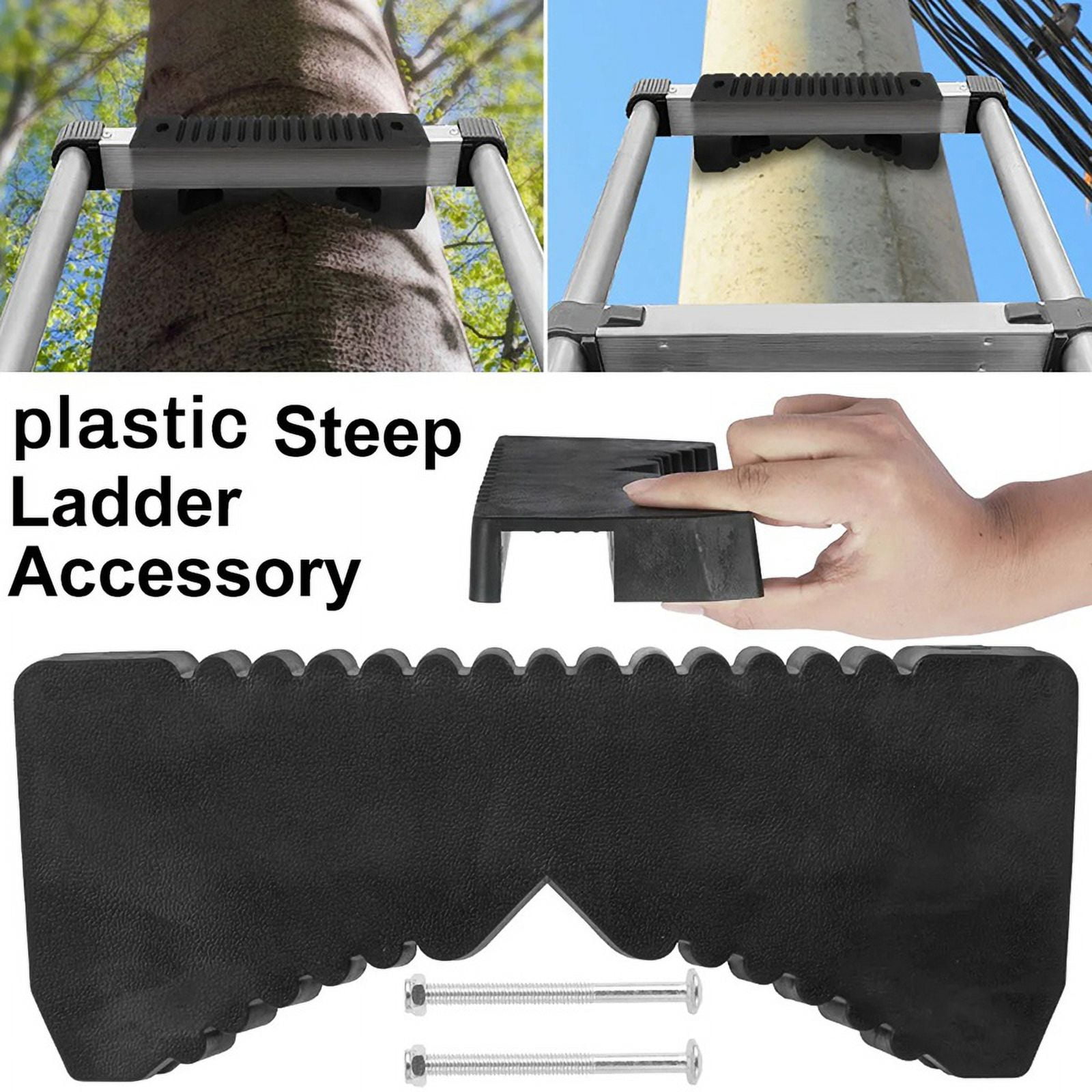 Steep Ladder Accessory Anti-Slip Ladder Stabilizer Sturdy Ladder Rail ...