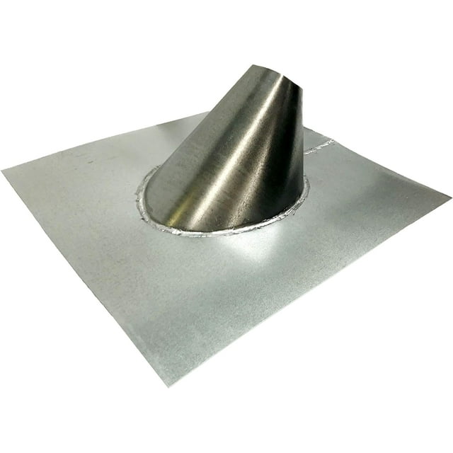 Steep Roof Jack Penetration Flashing - G90 Galvanized Steel Adjustable ...