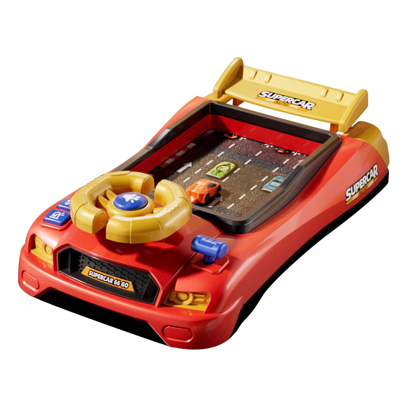 Steer Joy Driving Simulator for Kids, Car Racing Adventure Toy with ...