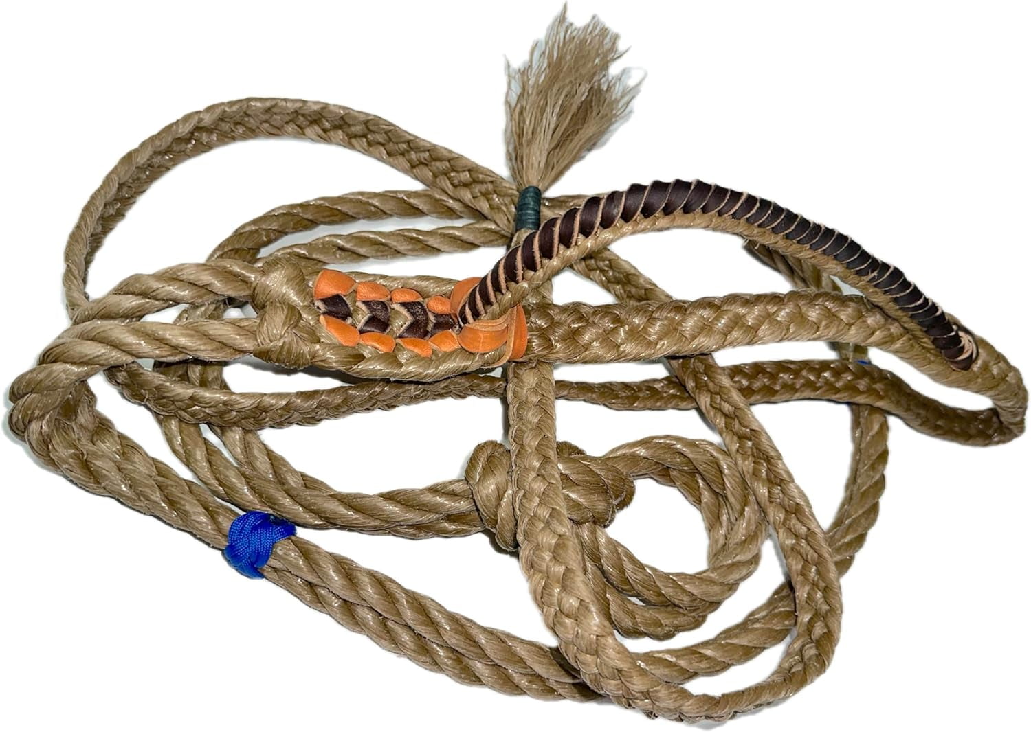 Steer Rope Lace Full Leather Right Hand Riding Gear Rope and Rodeo ...