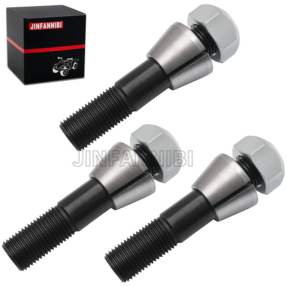 Steer Stud Kit Fits for Dana 44 OE Style 3 Studs, 3 Conical Washer & 3 ...