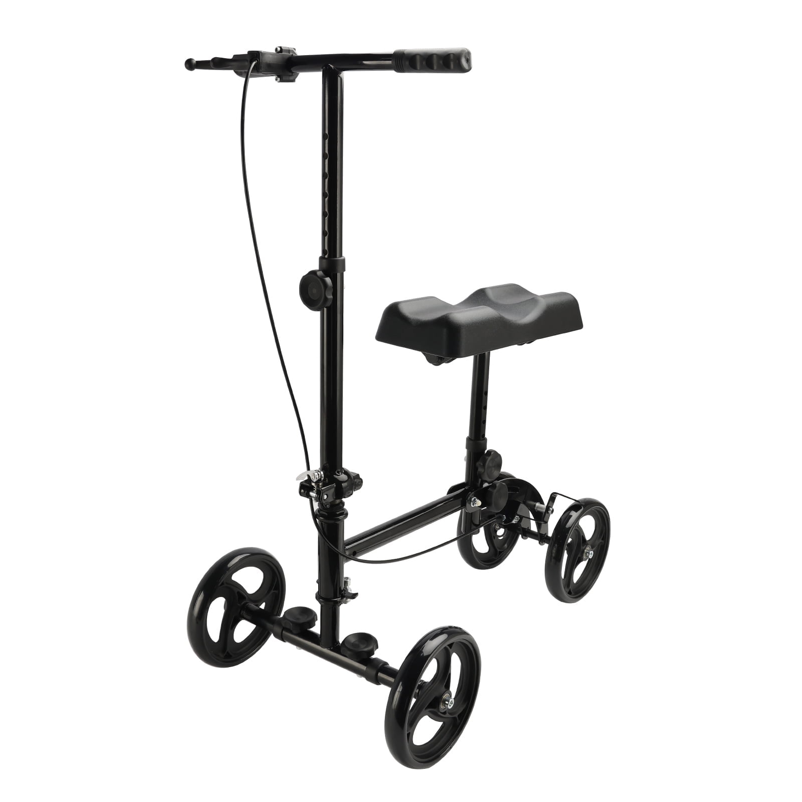 Portable Lightweight Steerable Knee Scooter with Front Basket for ...