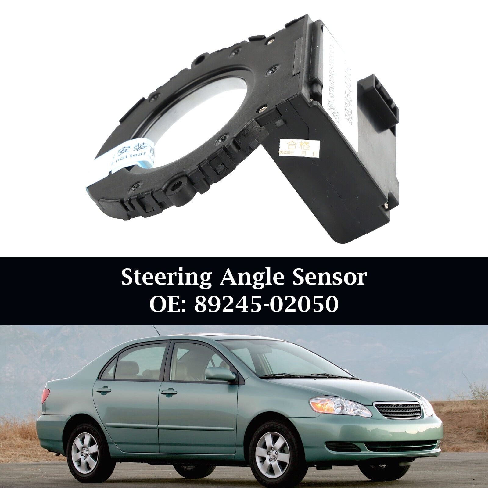 Steering Angle Sensor 89245-02050 For 09-13 Toyota Corolla Matrix ...