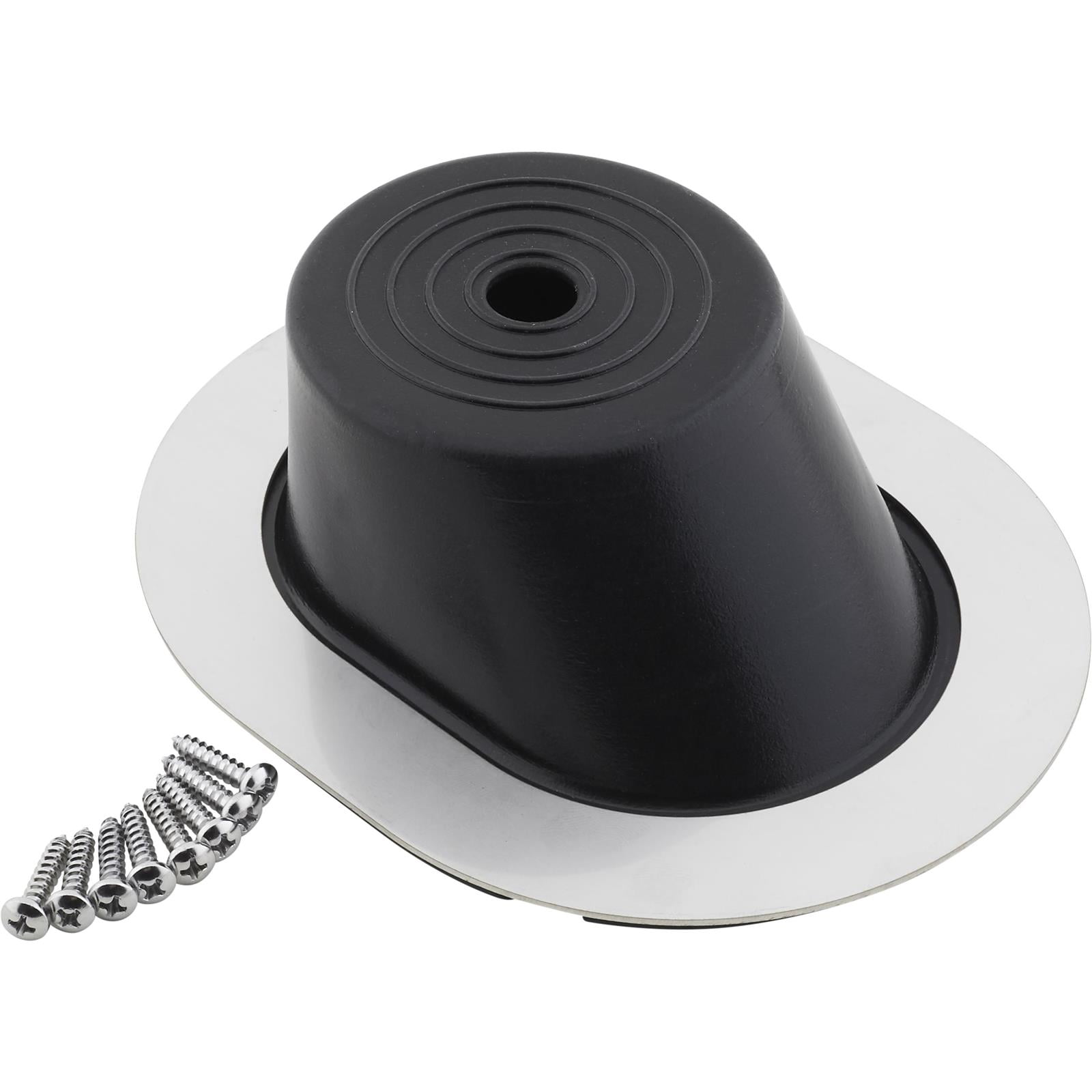 Steering Column Oval Firewall Mounting Boot Seal, SS Bezel - Walmart.com