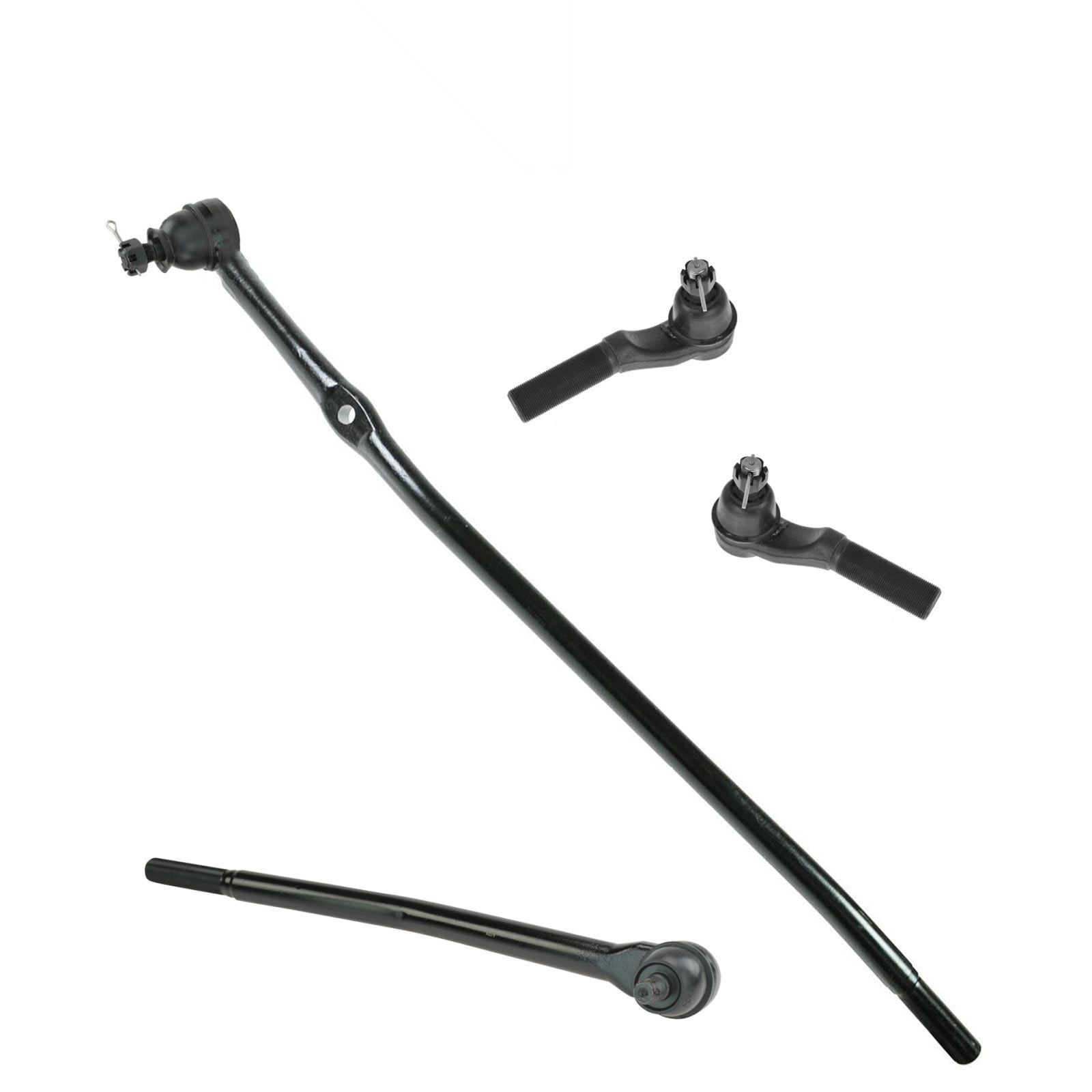 Steering Inner & Outer Tie Rod End Set of 4 for Ford for Van (1992-2007 for E250, for E350, for ...